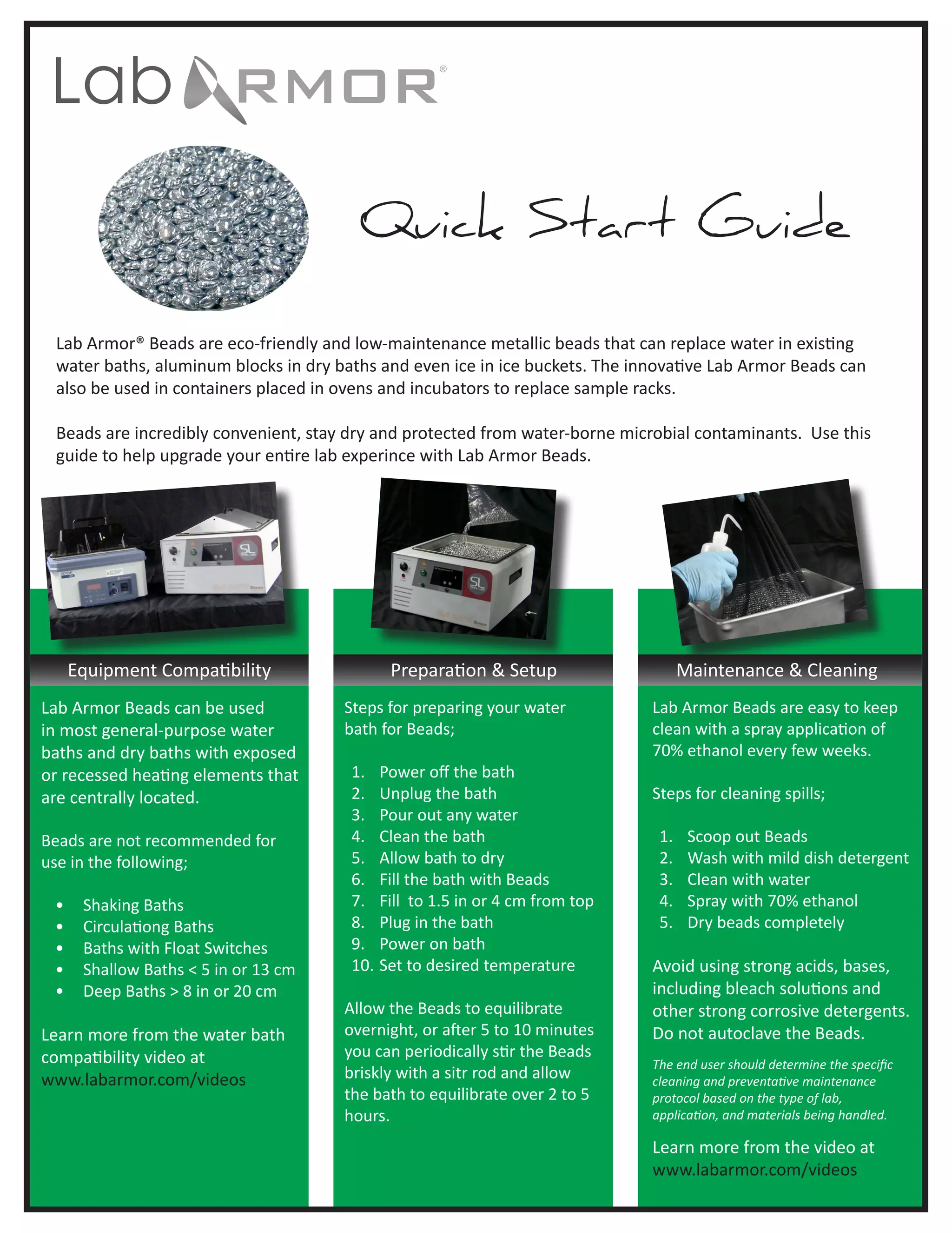 Lab Armor Beads Quick Start Guide | PDF