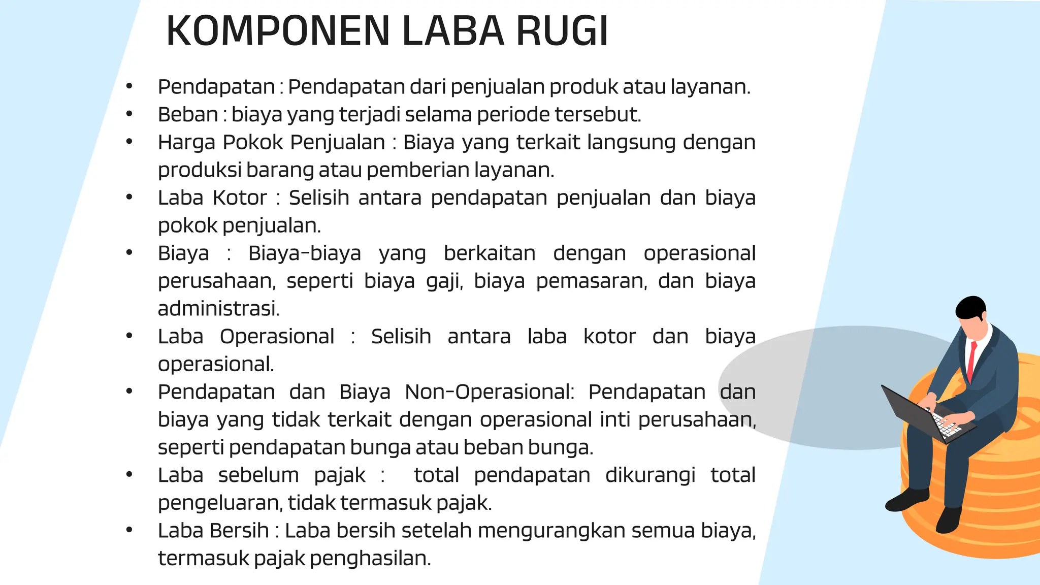 pembahasan laba rugi untuk perusahaan dgng | PPT