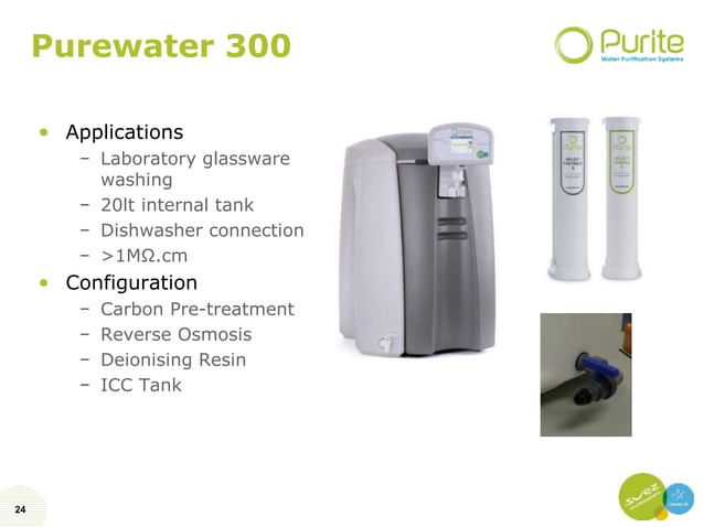 Laboratory Water Purification Technology, Products and Water Quality ...