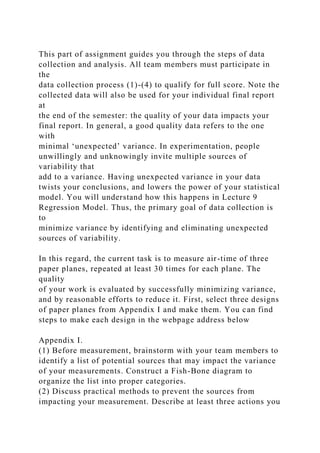 Lab Assignment 2 Introduction Applying statistic.docx