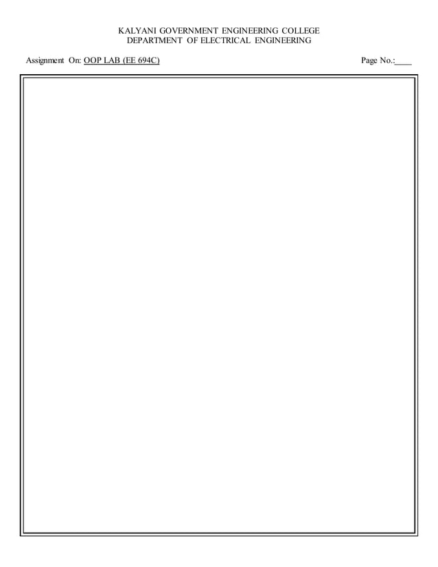 Lab assignment format | DOCX