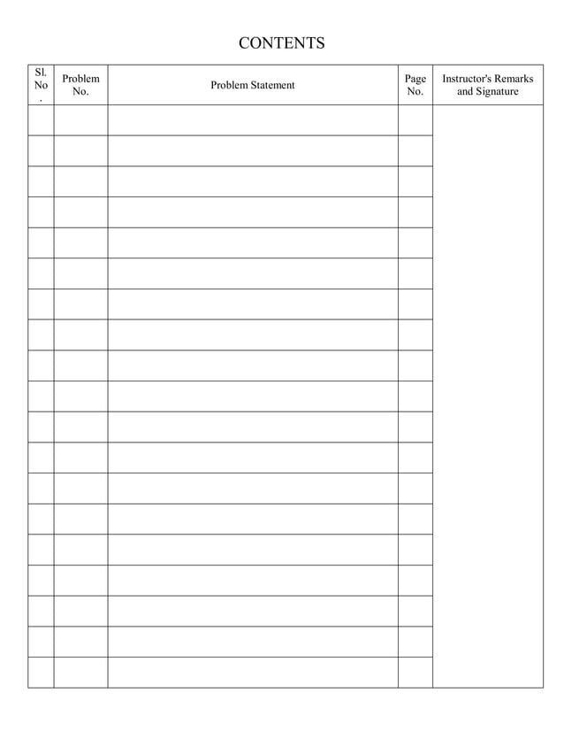 Lab assignment format | PDF