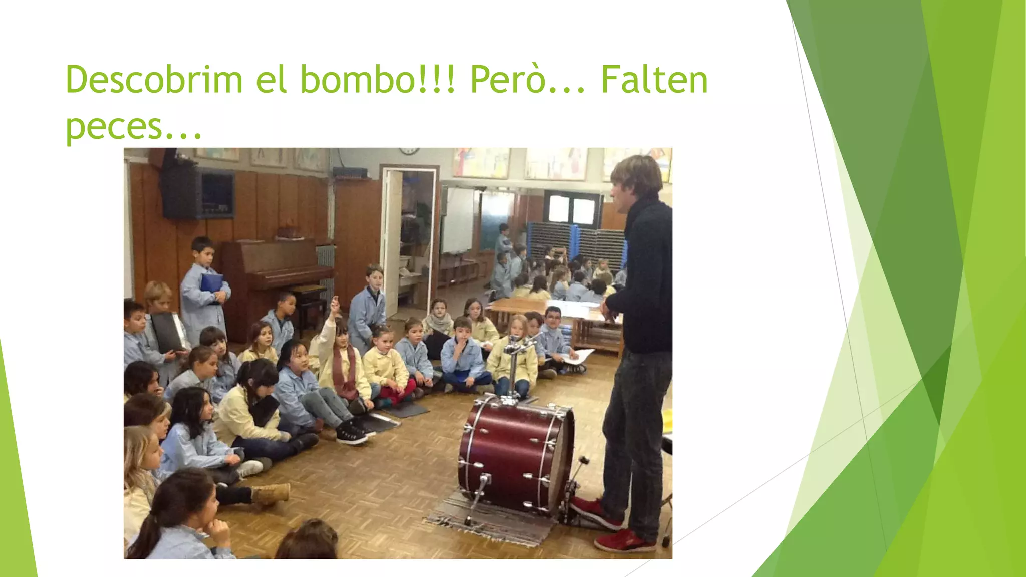 La bateria. Instrument de percussió | PPTX