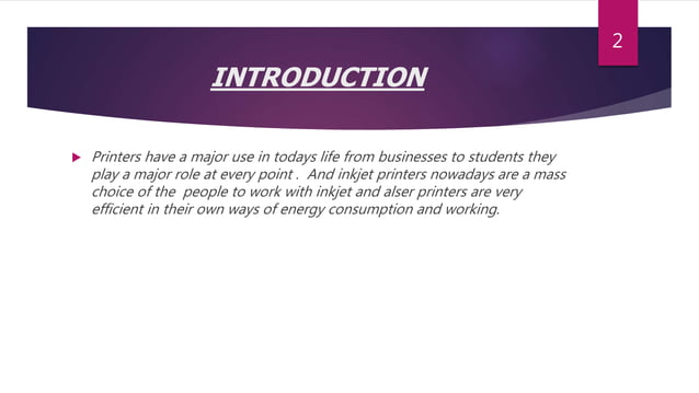 Lab at home inkjet printer | PPTX