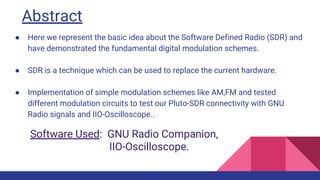 Lab based ppt pluto-sdr_final | PDF