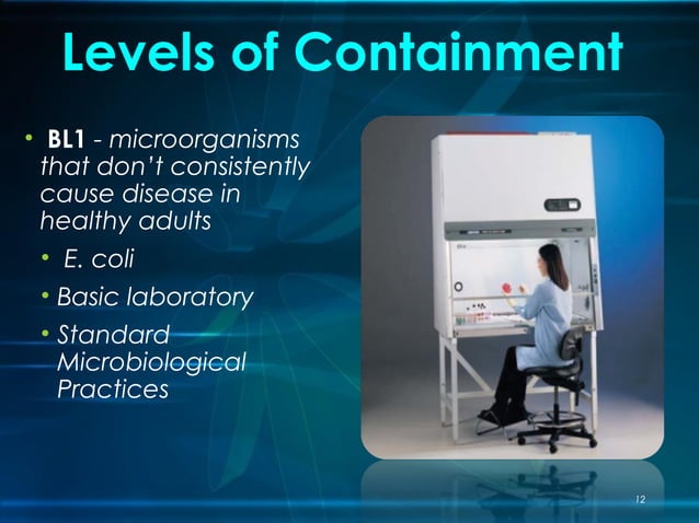 Lab biosafety and biosecurity | PPT | Infectious Diseases | Diseases ...