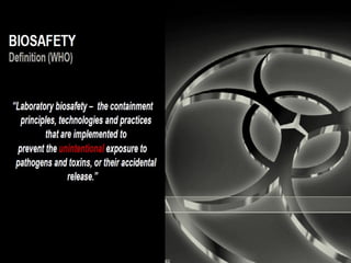 Lab biosafety and biosecurity | PPT