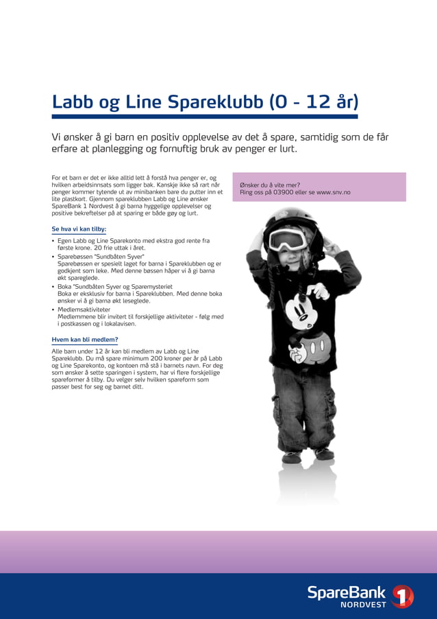 Produktark - Labb Og Line | PDF
