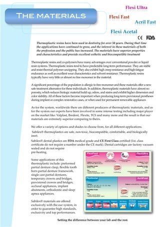 Dental Flex Italia Lab brochure EN | PDF