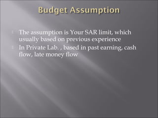 Lab budget | PPT
