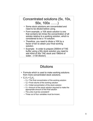 Laboratory culculation needed for starters | PDF