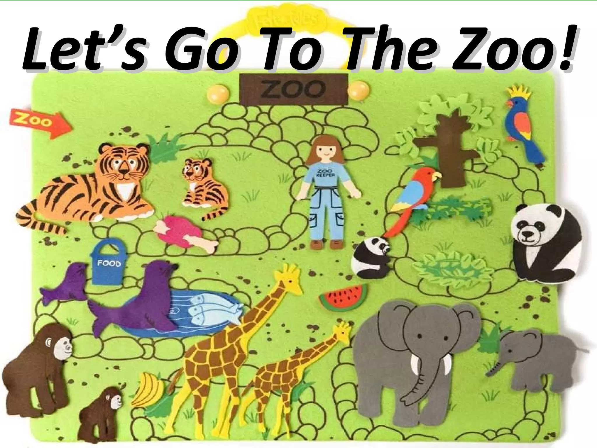 At The Zoo - Animals | PPT