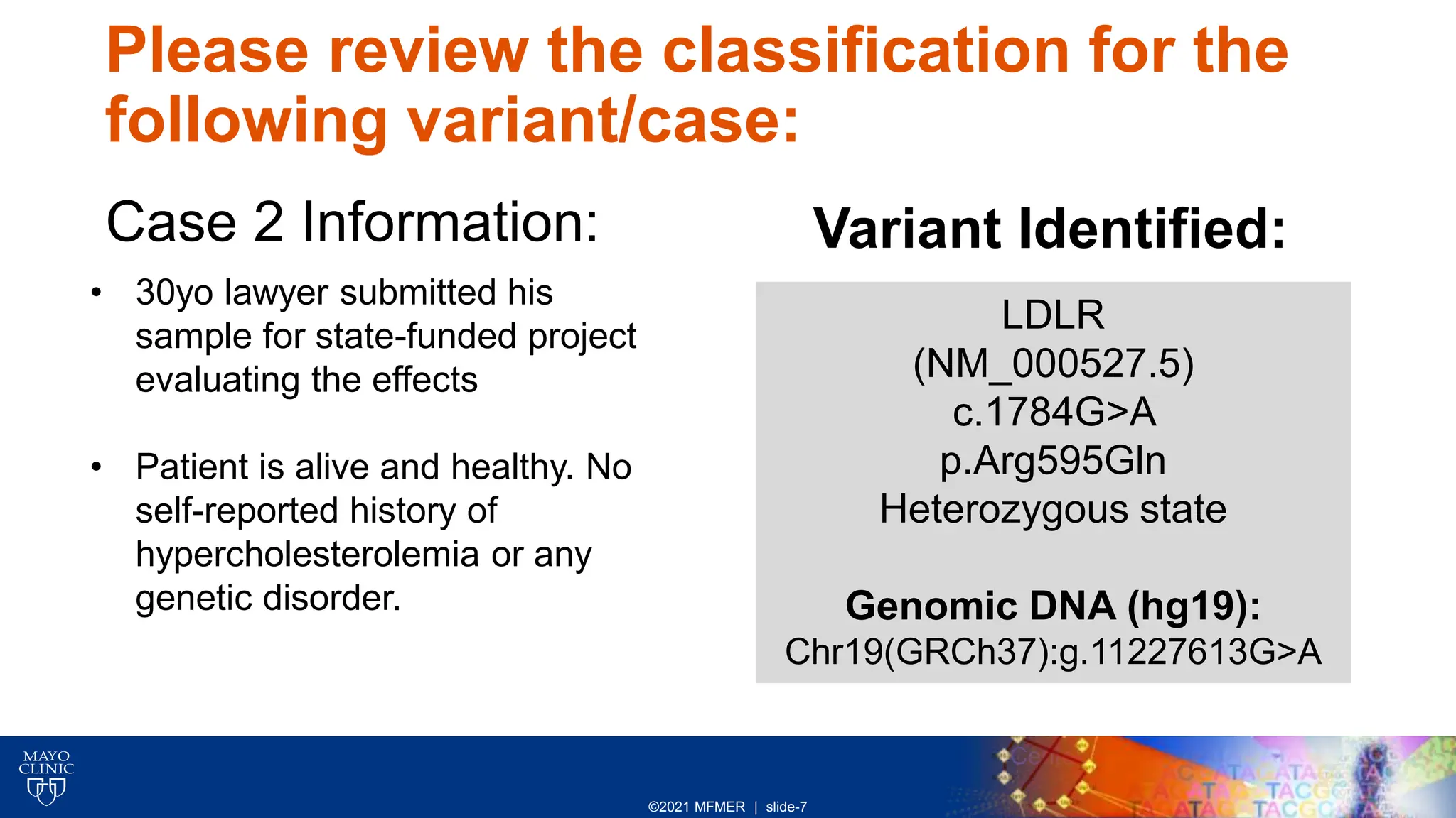 Lab_Clinical-Variant-Interpretation_2022.pptx | Genetics | Science