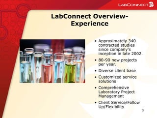 Lab Connect Overview.2011 03 29 | PPTX