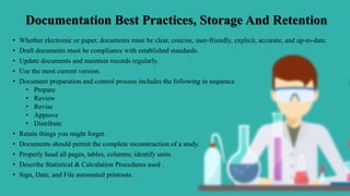 Different types of Lab control record | PPTX