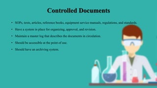 Different types of Lab control record | PPTX