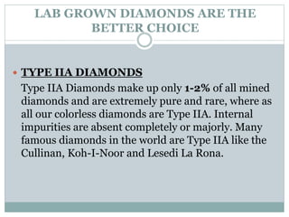 Lab created diamond education | PPTX