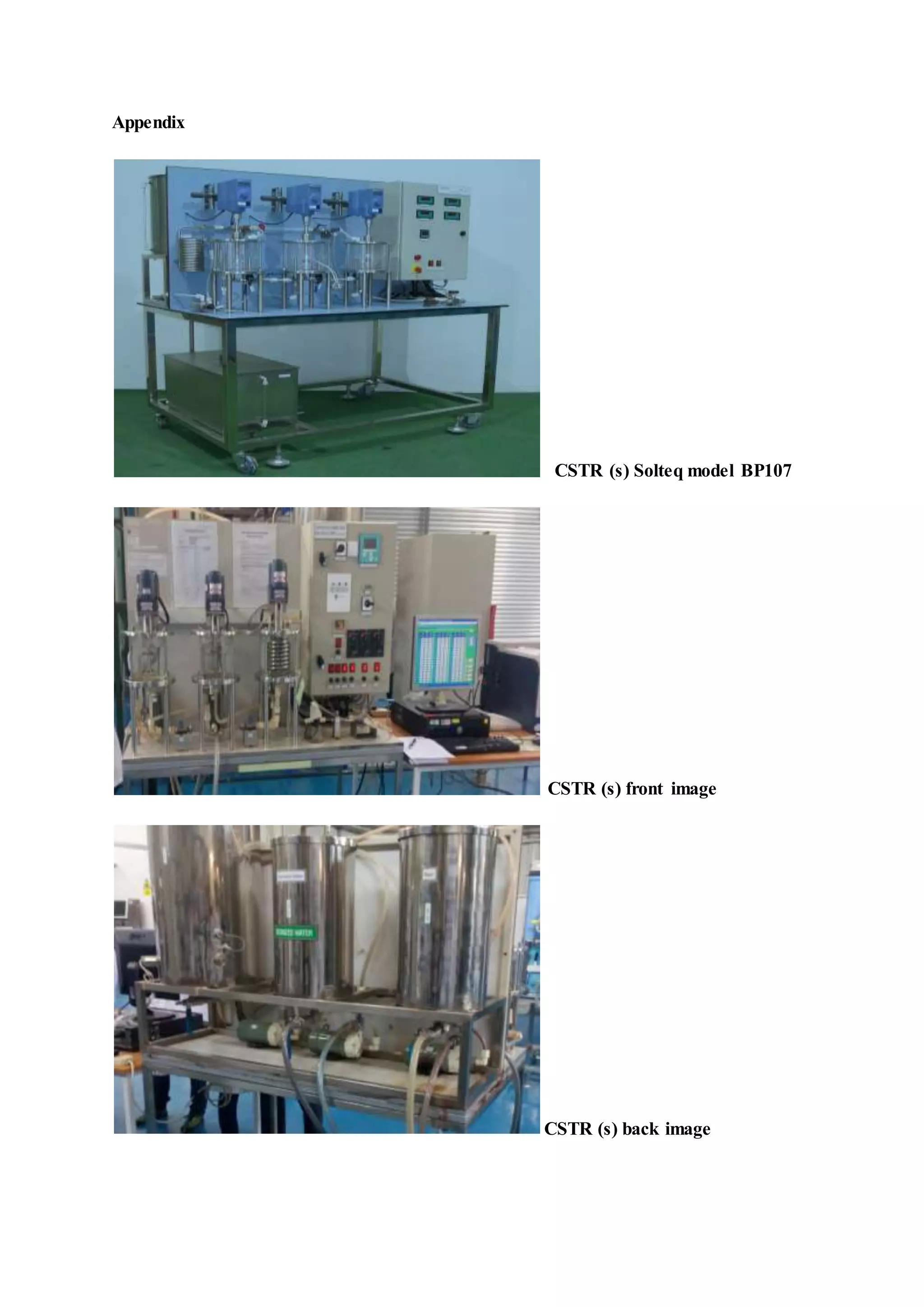 Lab cstr in series | DOCX