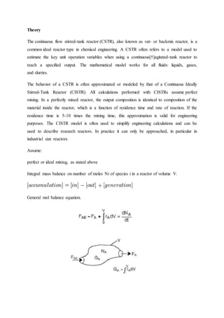 Lab cstr in series | DOCX