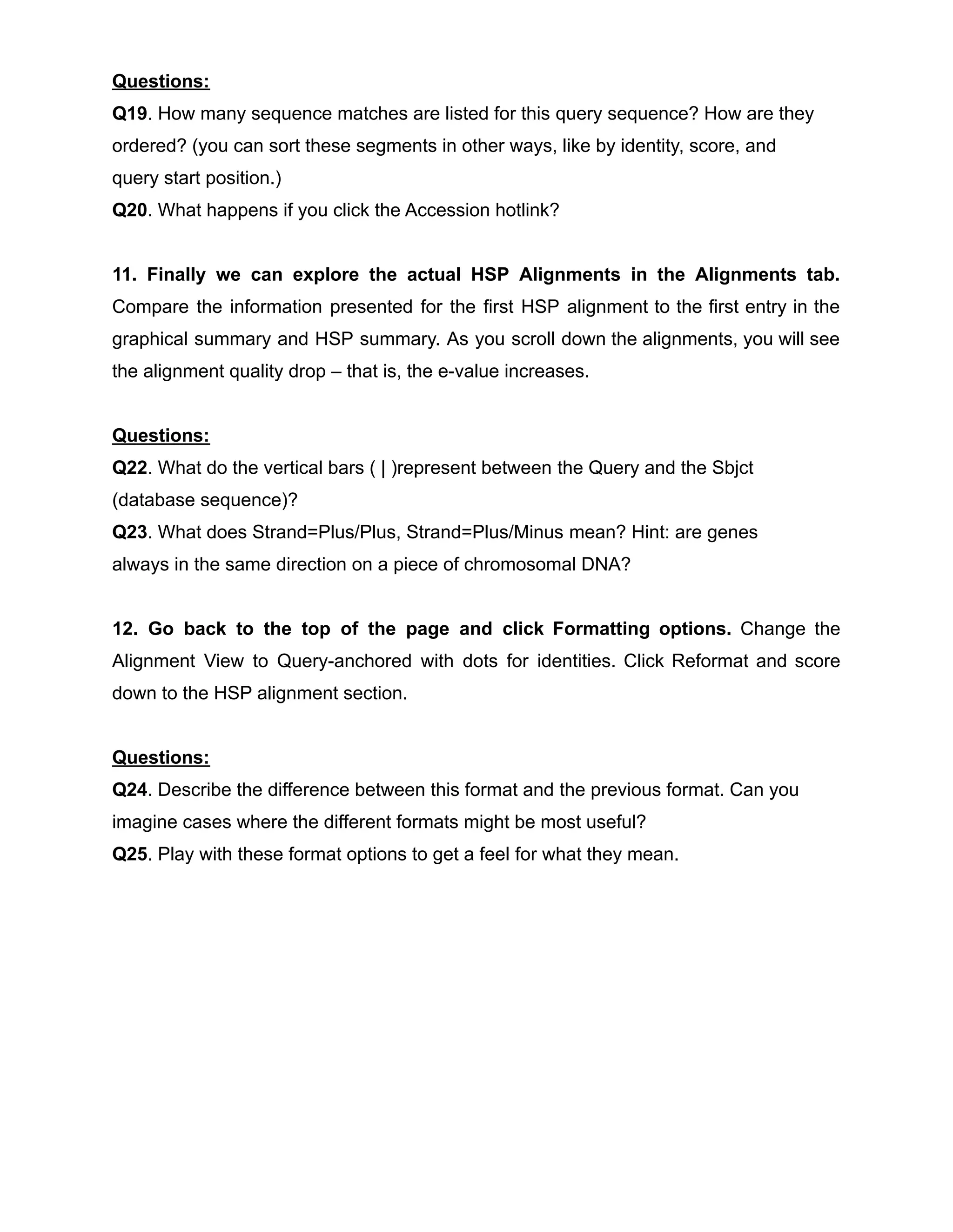 Basic BLAST (BLASTn) | PDF