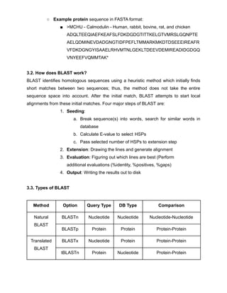 Basic BLAST (BLASTn) | PDF