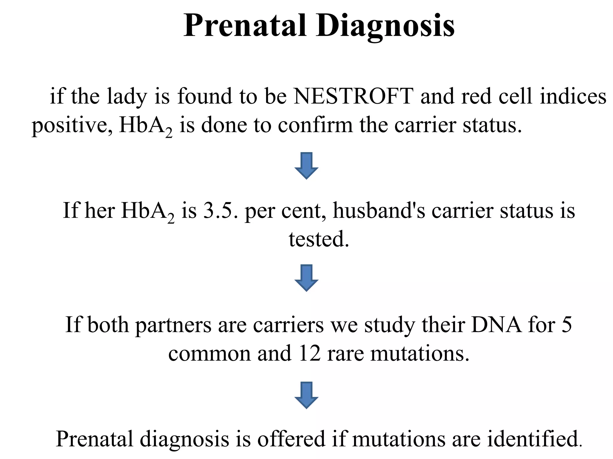 Laboratory Diagonosis thalassemia Chirantan | PPTX