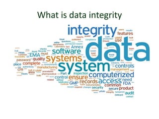 Lab data integrity | PPTX