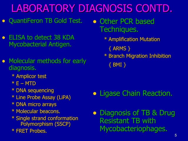 Lab diag. tb | PPT