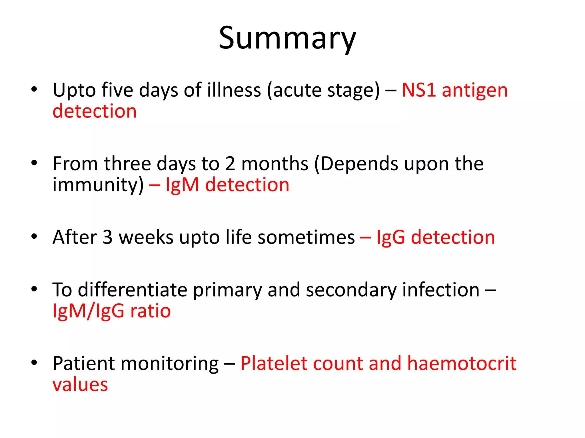 Lab diagnosis of Dengue | PPTX