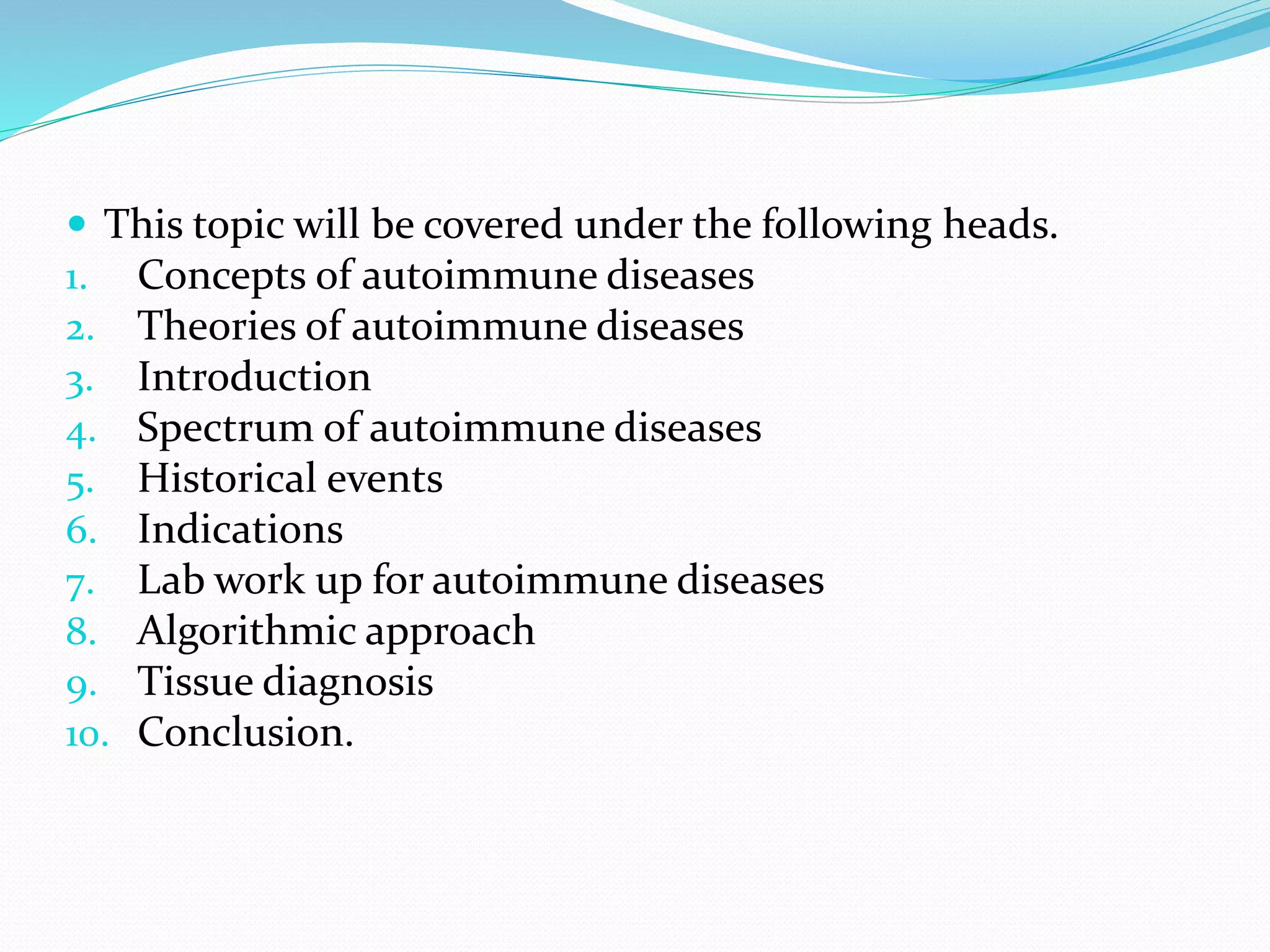 Lab diagnosis autoimmune disease | PPTX