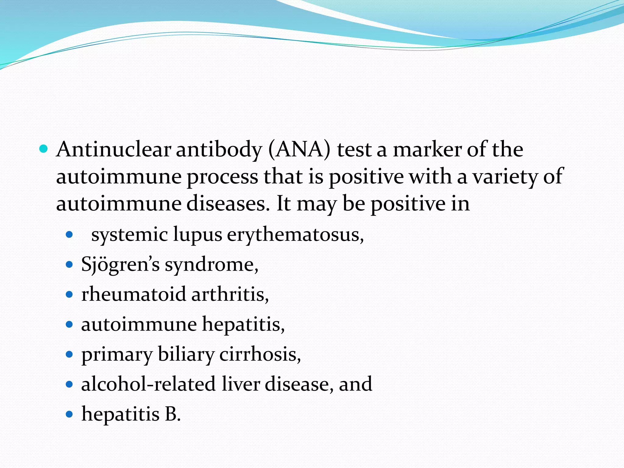 Lab diagnosis autoimmune disease | PPTX