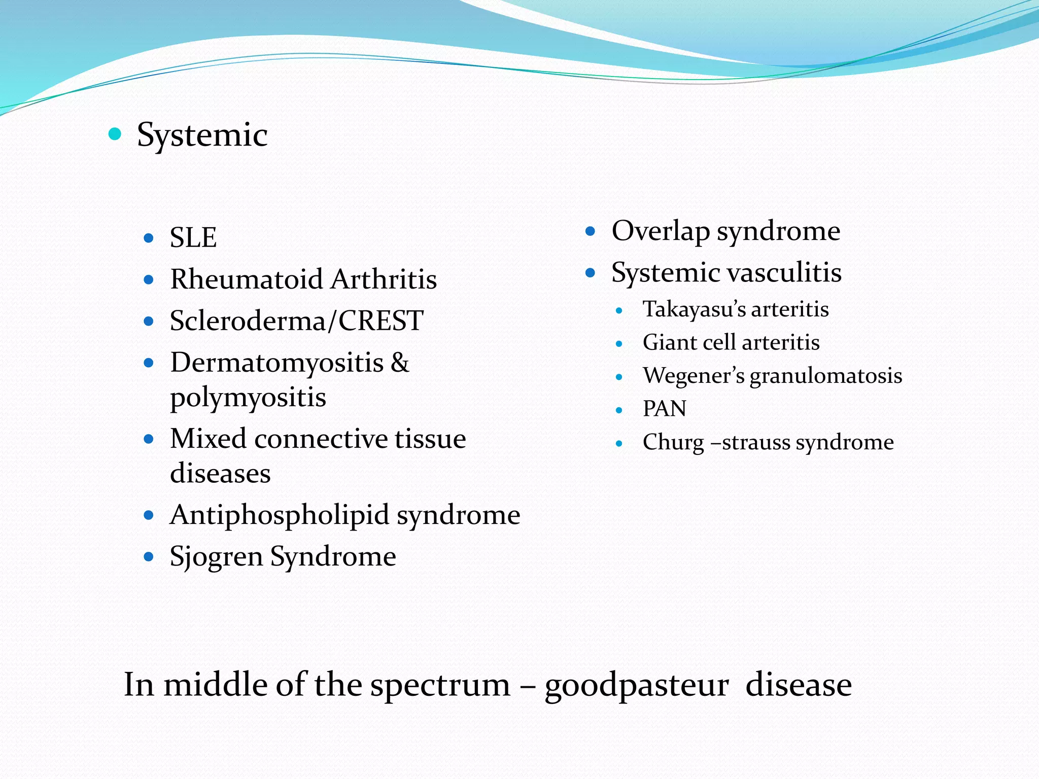 Lab diagnosis autoimmune disease | PPTX