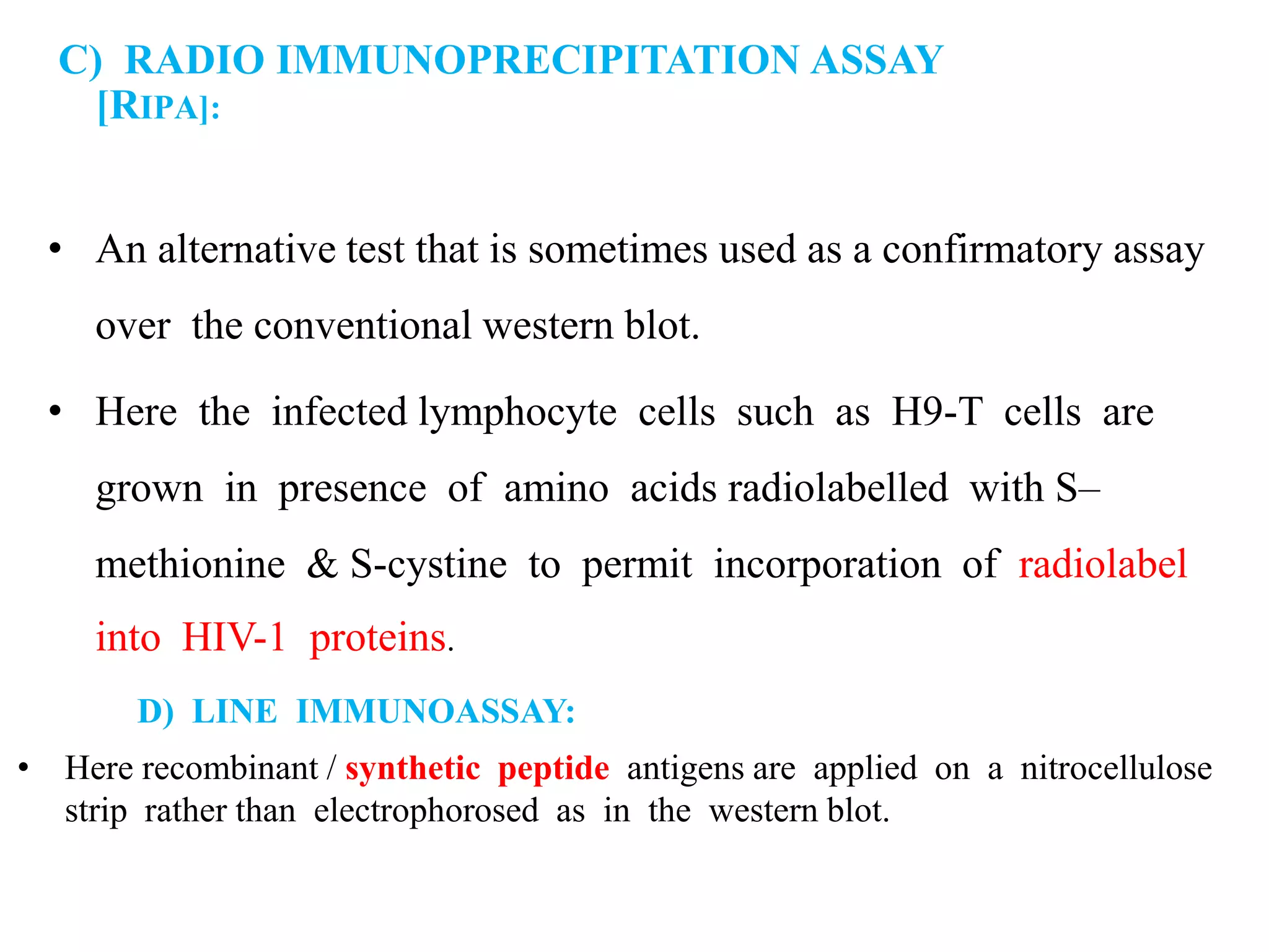 Lab diagnosis hiv | PPTX