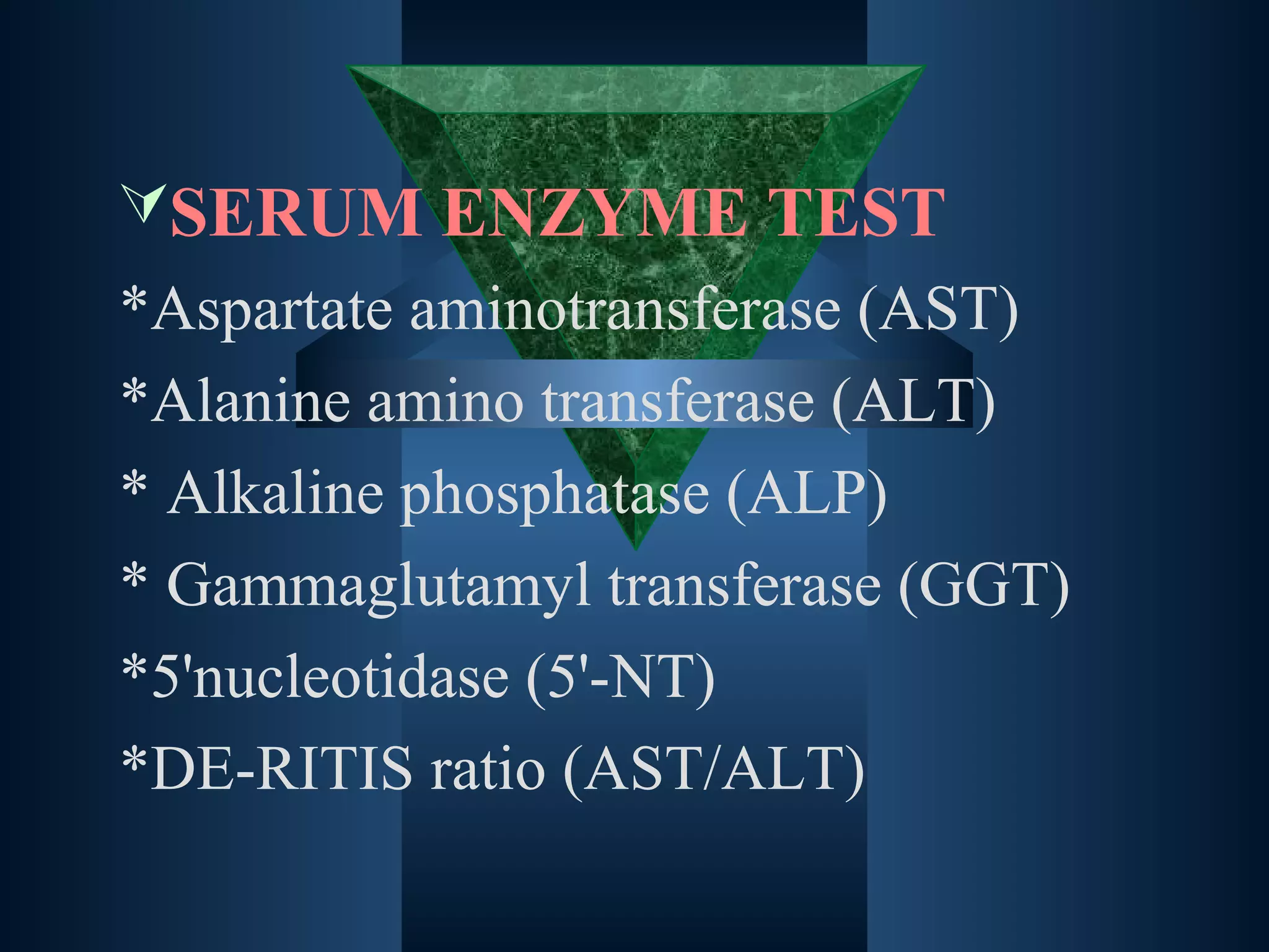 Lab diagnosis in alcoholic liver disease | PPT
