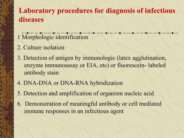 Lab diagnosis of infectious disease | PDF