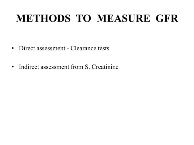 Lab diagnosis in renal diseases | PPTX | Endocrine and Metabolic ...