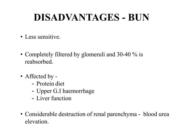 Lab diagnosis in renal diseases | PPTX | Endocrine and Metabolic ...
