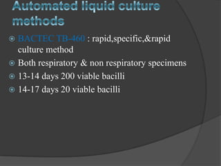 Lab diagnosis of bacterial infections | PPTX