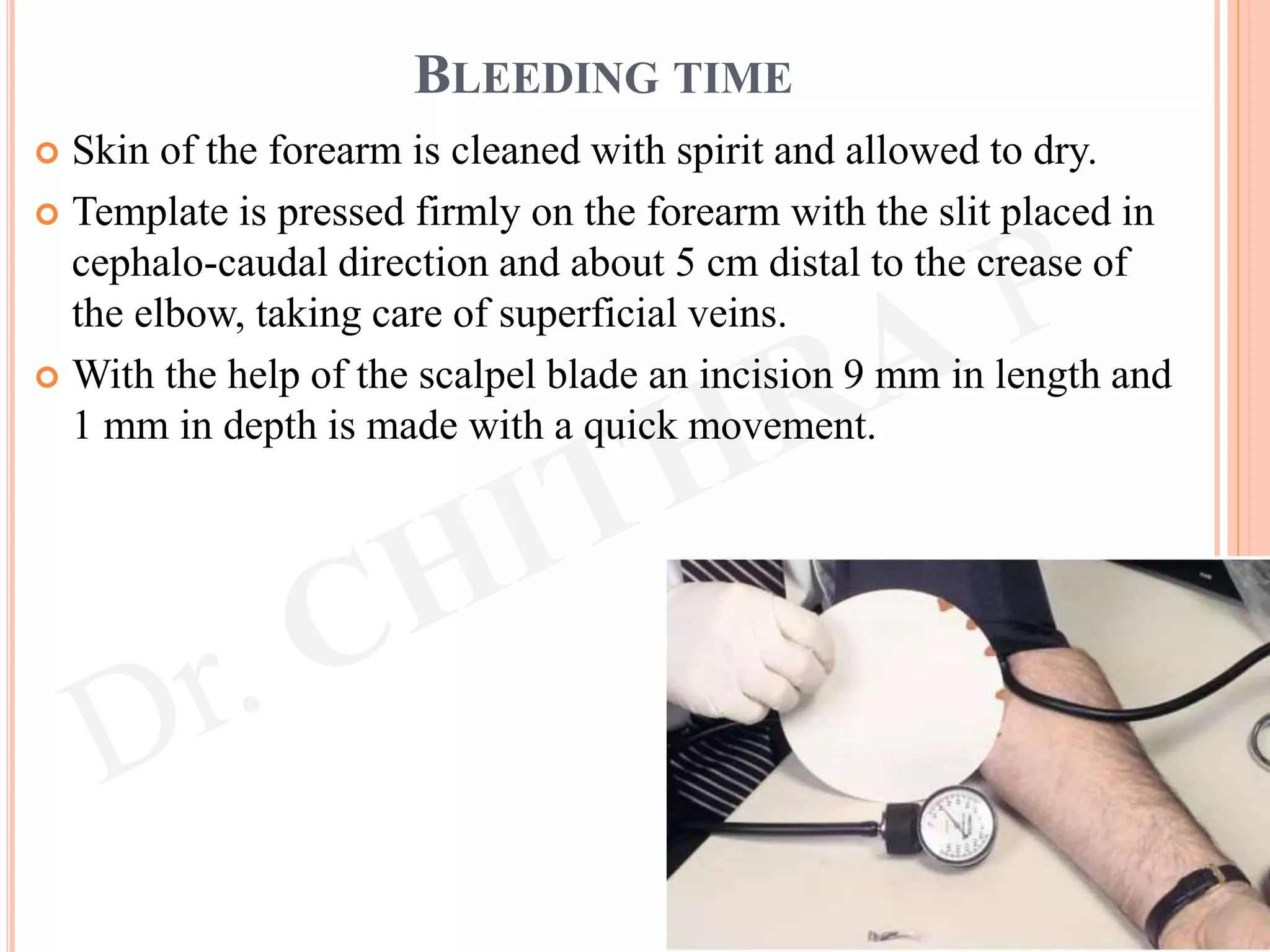 Lab diagnosis of bleeding disorders Dr chithra p | PPT