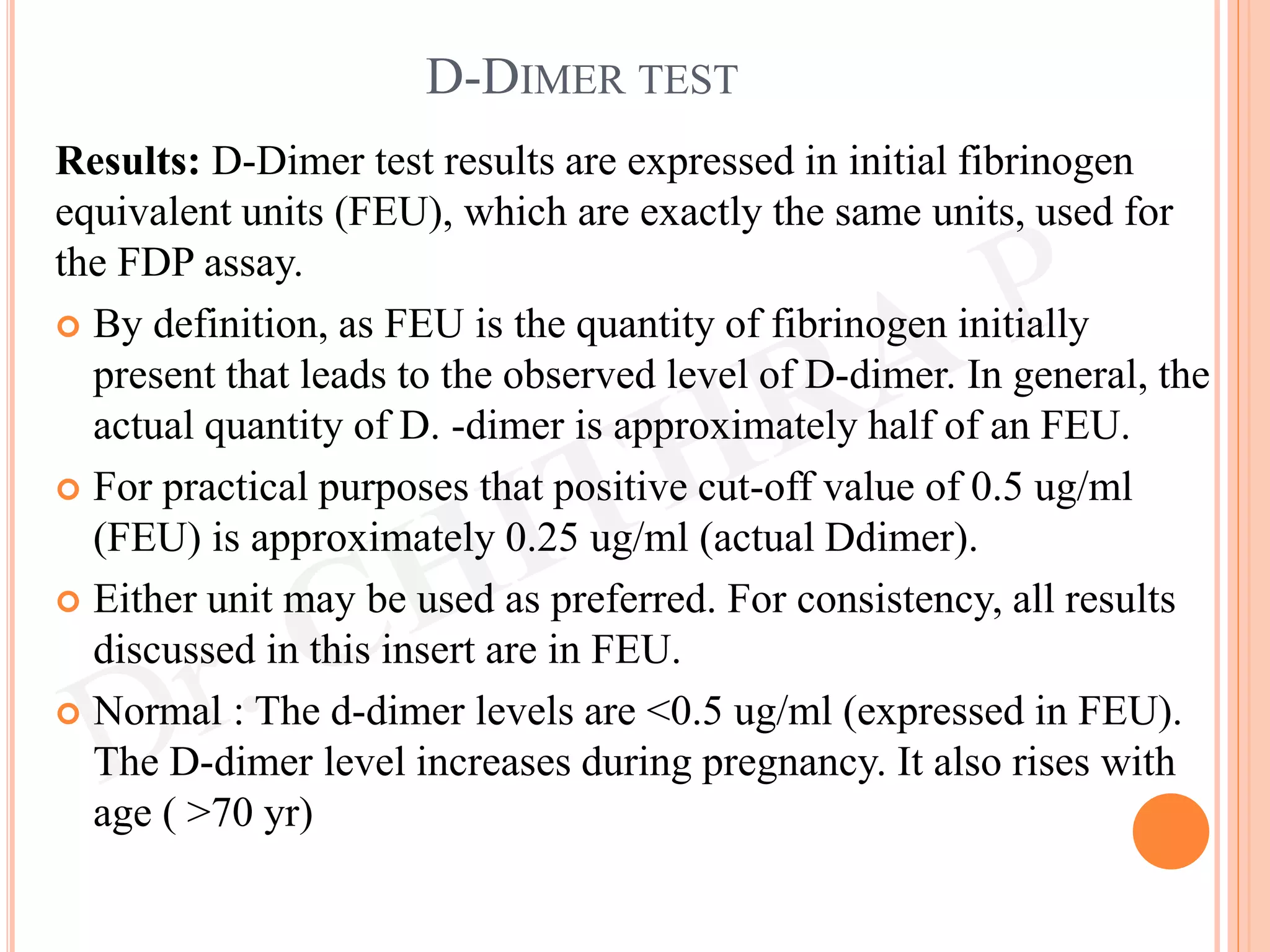 Lab diagnosis of bleeding disorders Dr chithra p | PPT