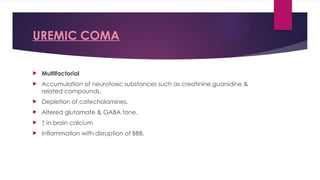 LAB DIAGNOSIS OF COMA -updated.pptx come | PPT