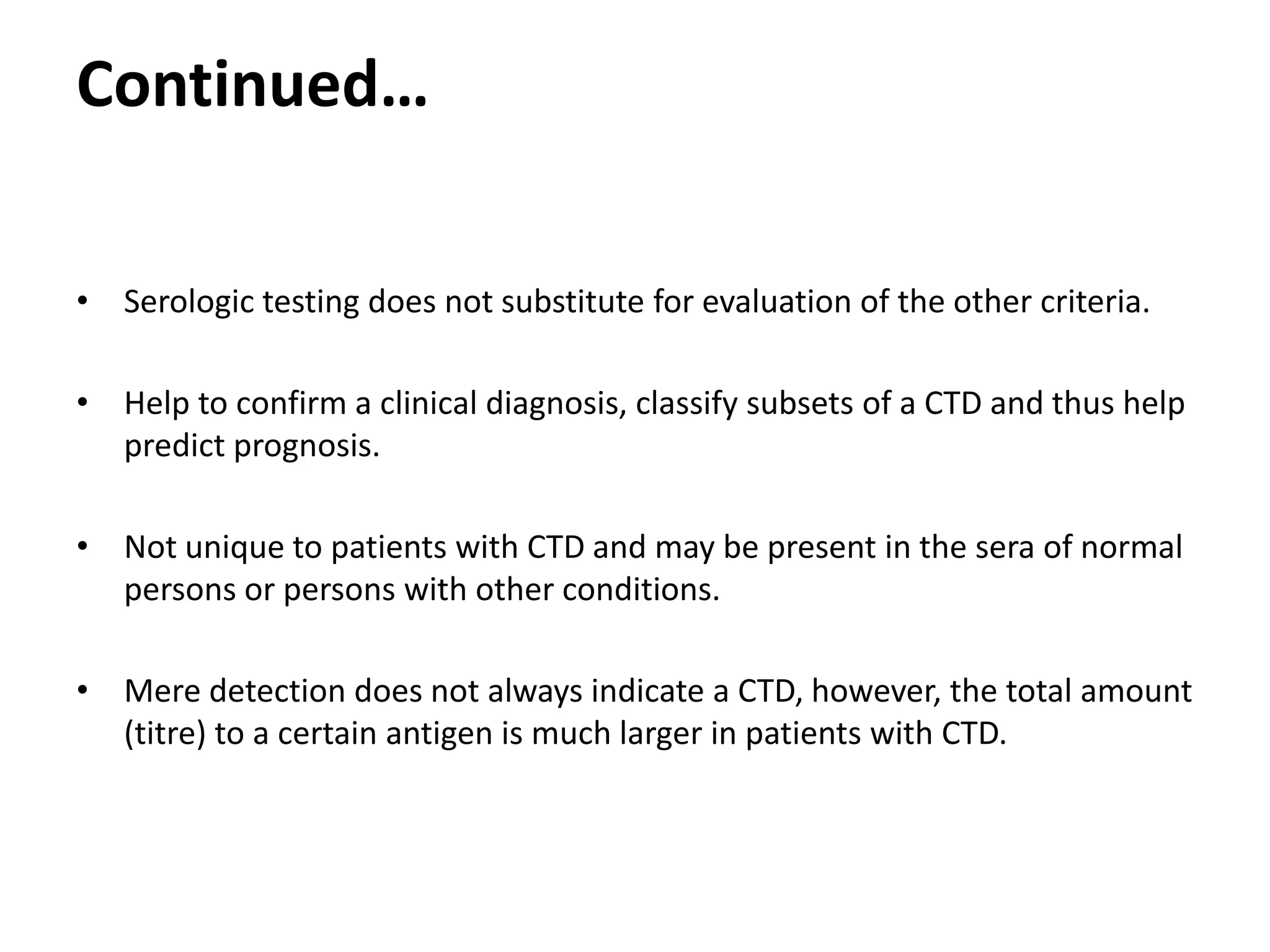 Lab diagnosis of ctd By Dr Arif Iqbal MD Dermatology UCMS & GTBH | PPTX