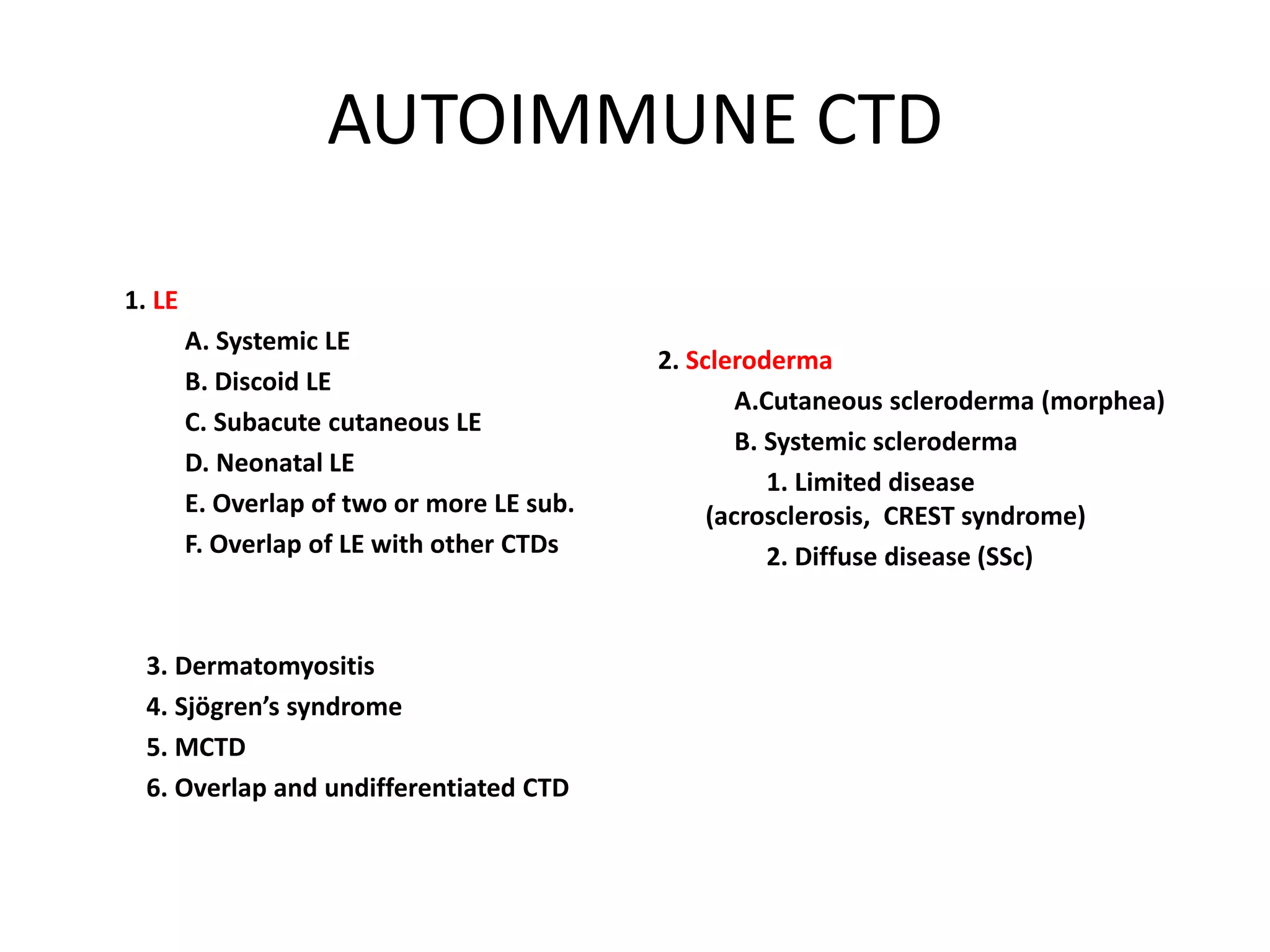 Lab diagnosis of ctd By Dr Arif Iqbal MD Dermatology UCMS & GTBH | PPTX