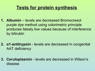 Lab diagnosis of Jaundice.ppt to know the signs of jaundice | PPT