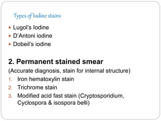 LAB DIAGNOSIS OF PARASITIC INFECTION.pptx