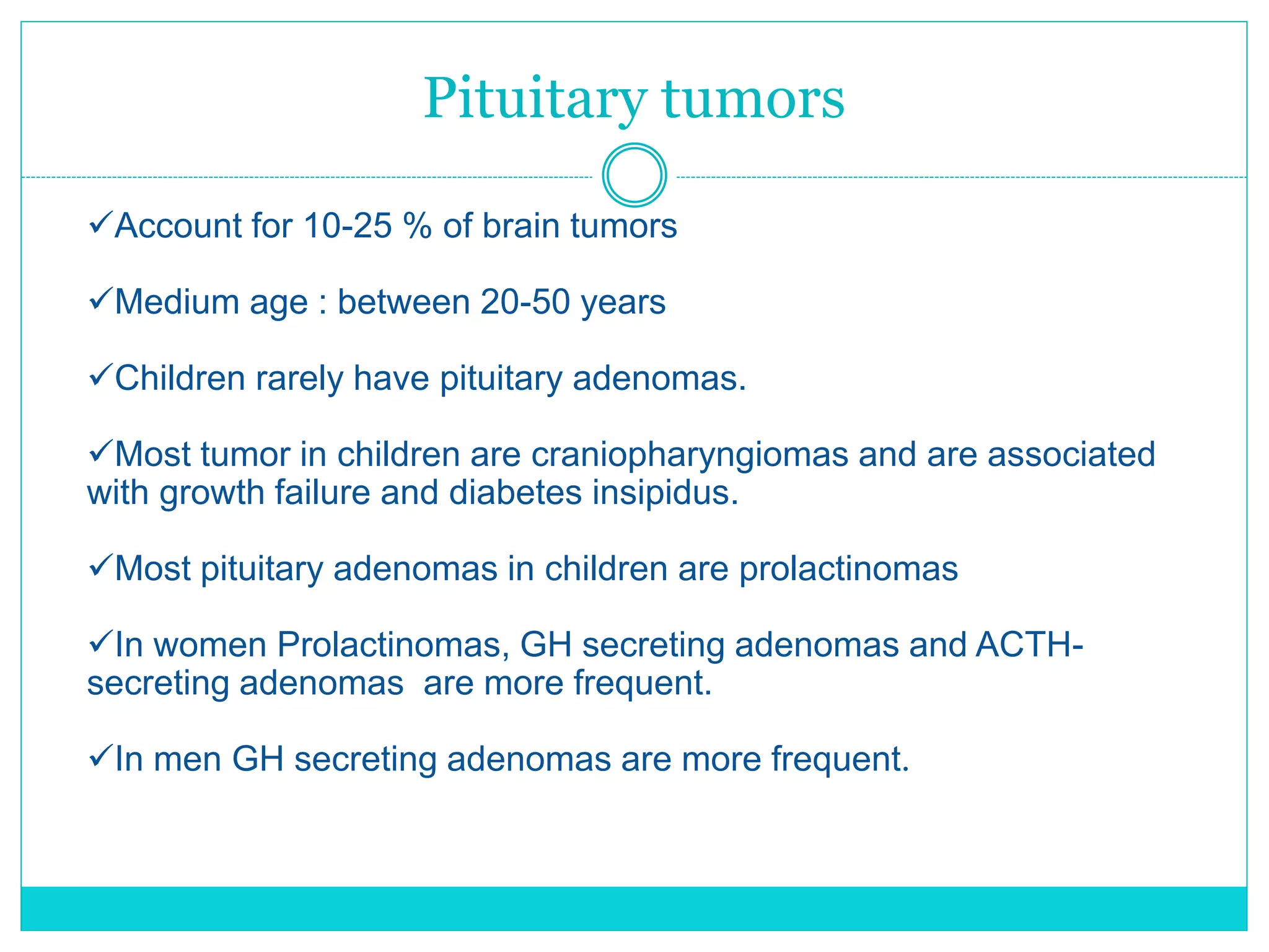 Lab diagnosis of pituitary tumors | PPTX