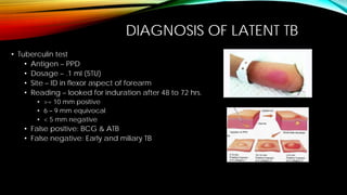 Lab diagnosis,investigations of pulmonary tuberculosis | PPT