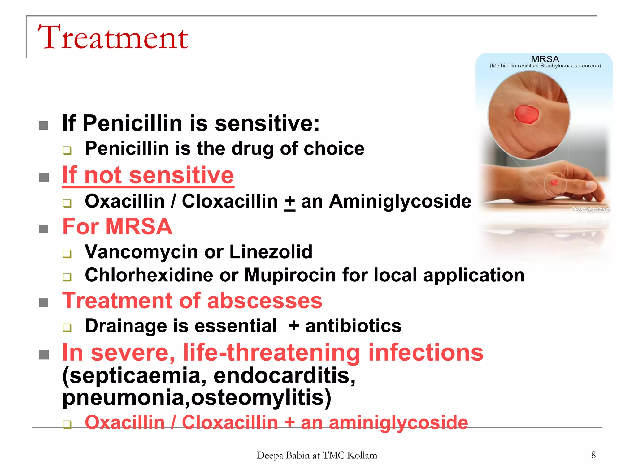 Lab diagnosis of staphylococcal infections deepa babin | PDF