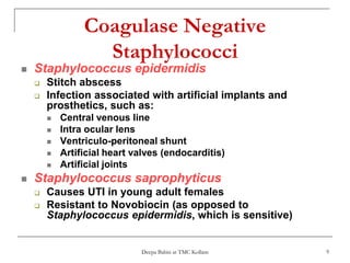 Lab diagnosis of staphylococcal infections deepa babin | PDF