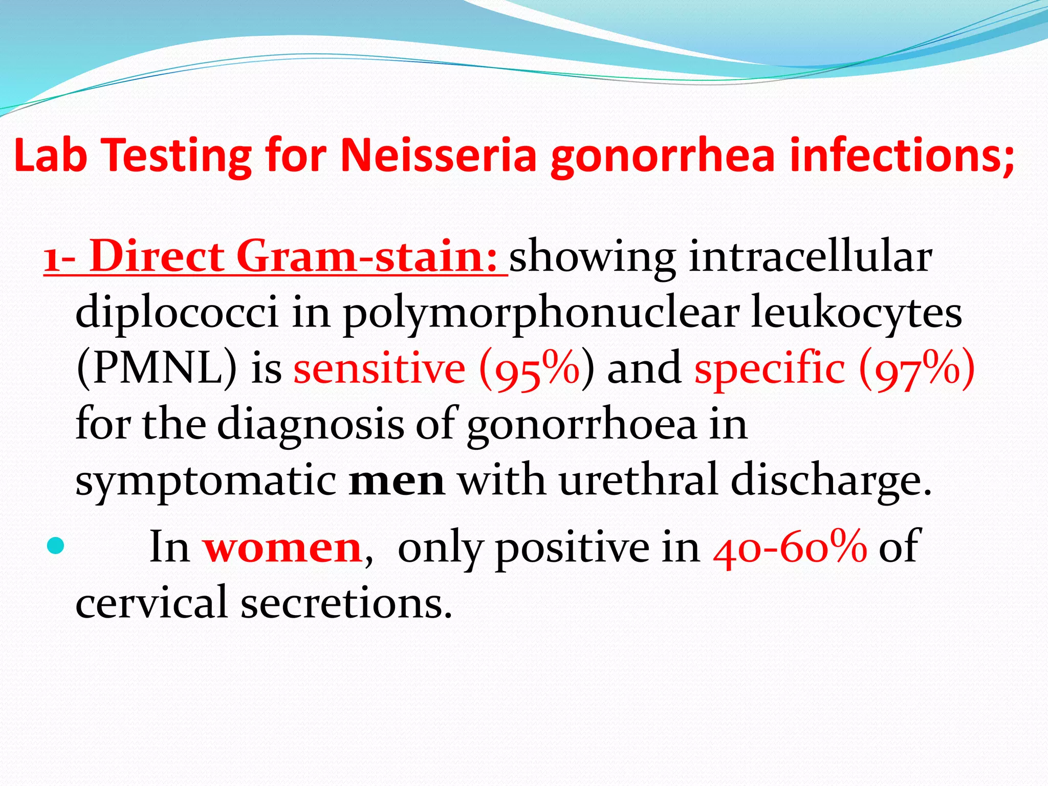 Lab diagnosis of Sexually transmitted Infections (STIs) | PPTX